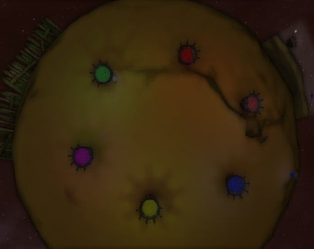 Dream of a little planet by Orbete