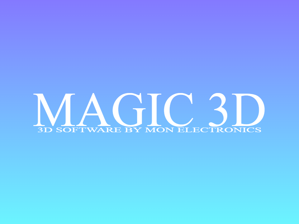 MAGIC 3D.EXE by HalfAnAtom