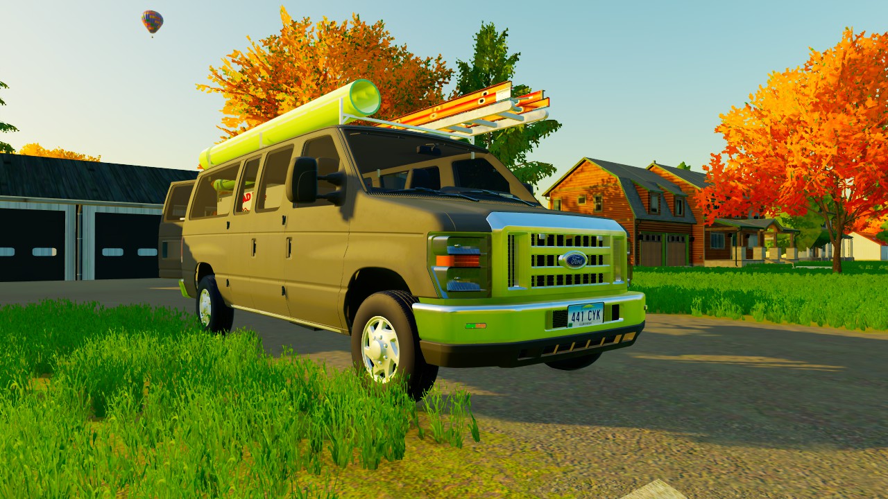 FS22 Ford E350 Van by MadDog Customs
