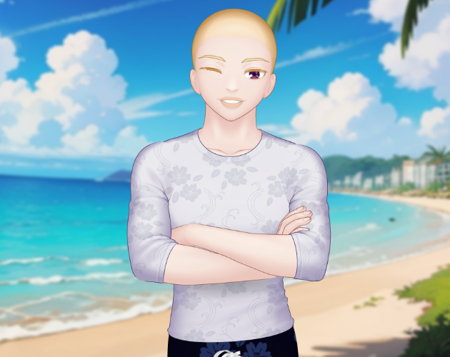 Male (Summer) Sprite: Damon by Rumi's Asset Shop