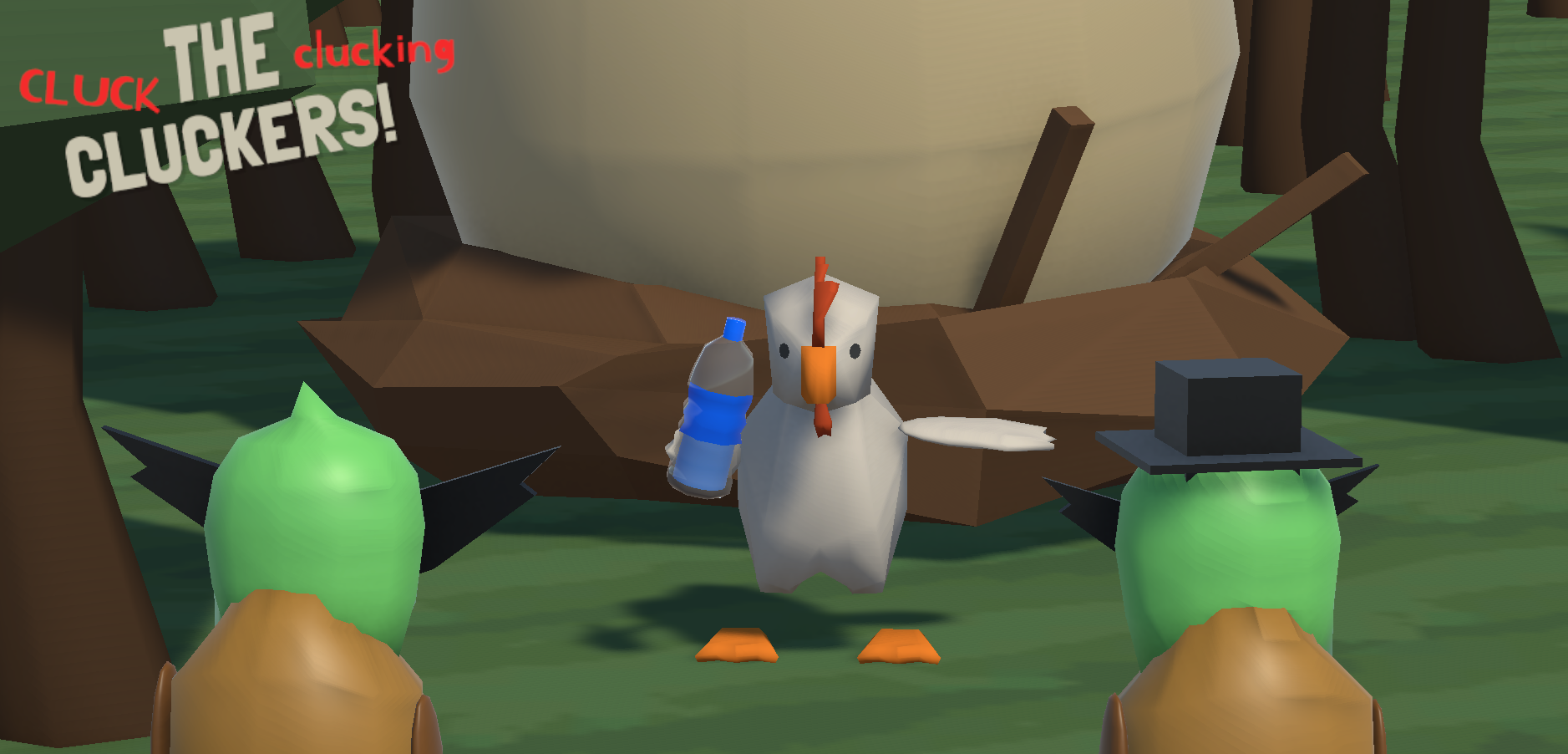 Cluck the clucking cluckers by VonRiddarn
