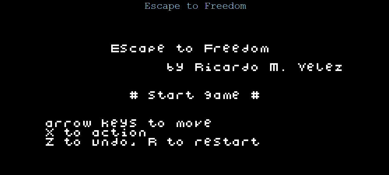 Escape to Freedom by Rick Velez