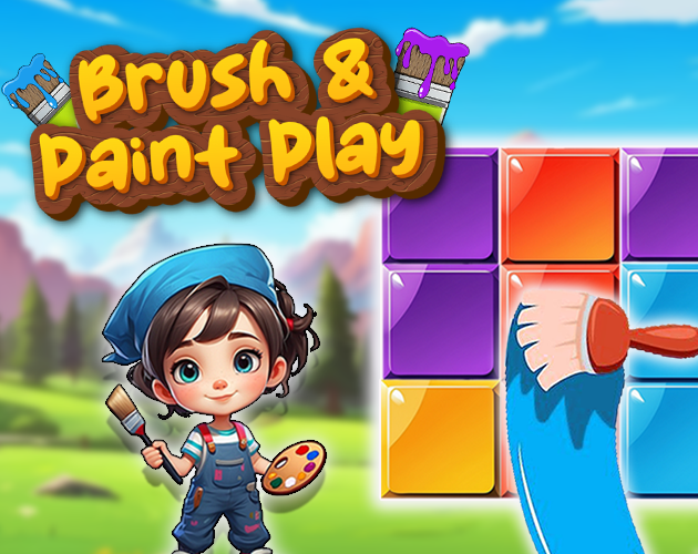 Brush & Paint Play by Gamelauncher.net