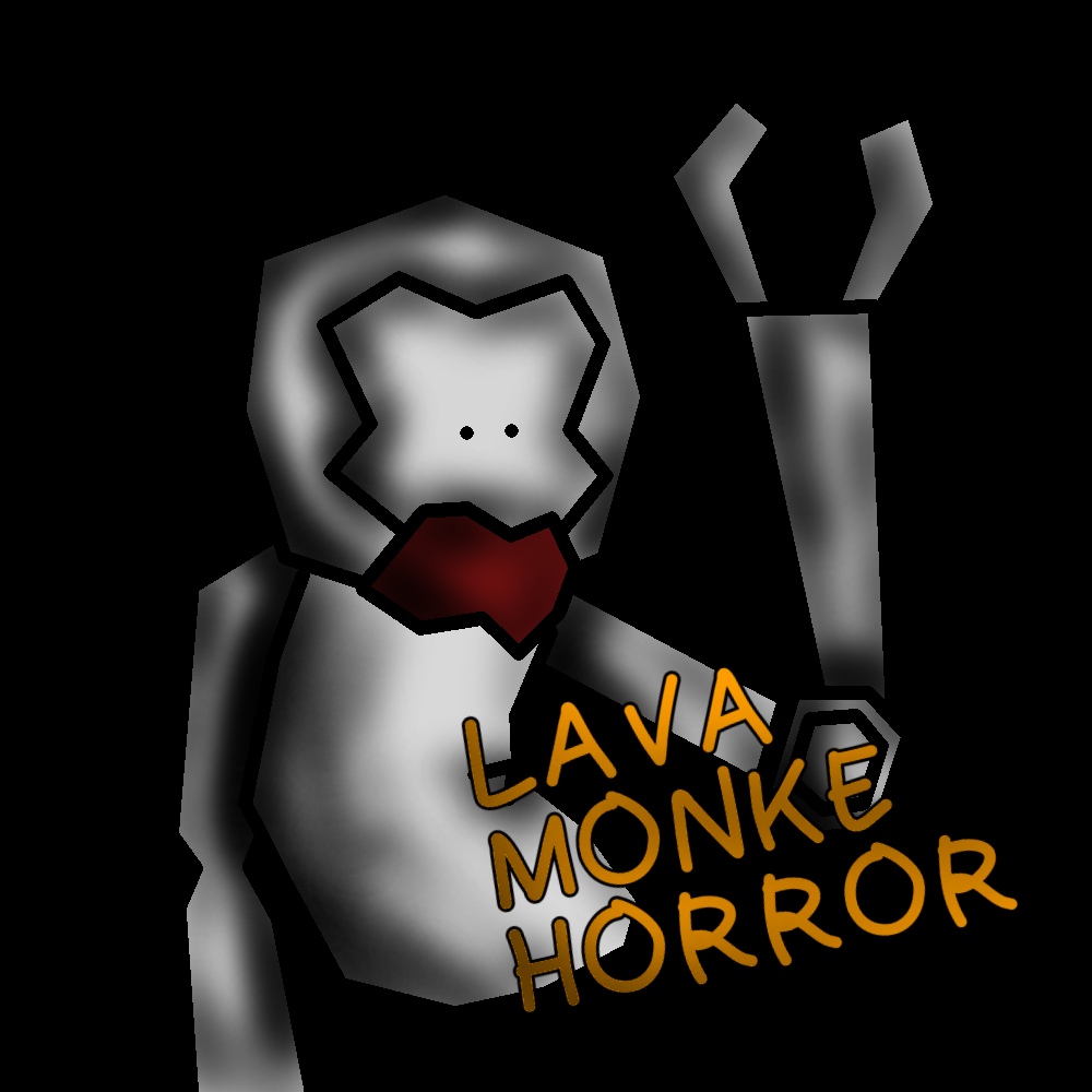 Lava Monkey horror by Bamby_Develops