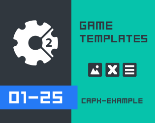 Construct 2: 01-25 Game Templates by Marvin Z