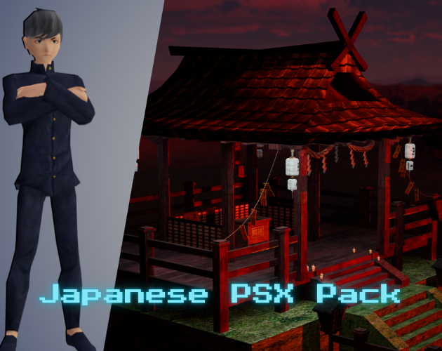 Horror Japanese PSX Pack by Sayf B