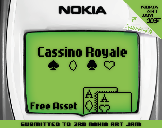 Cassino Royale: Nokia 3410 asset pieces for a card game (Asset Pack) by ...