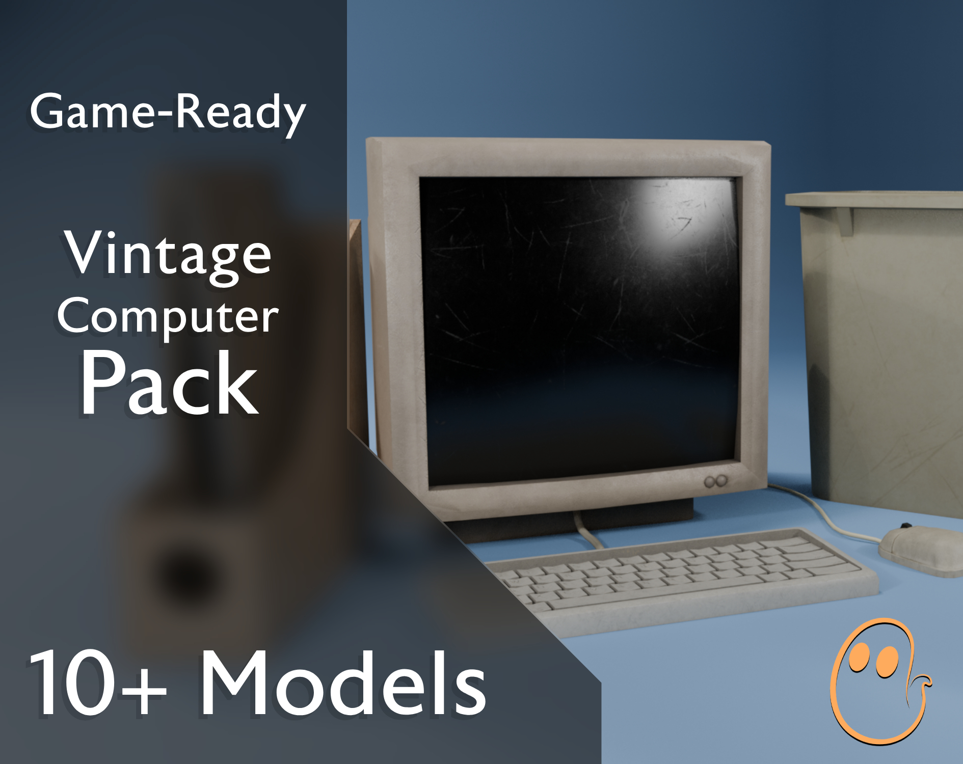 Vintage Computer Pack by Cutsheet