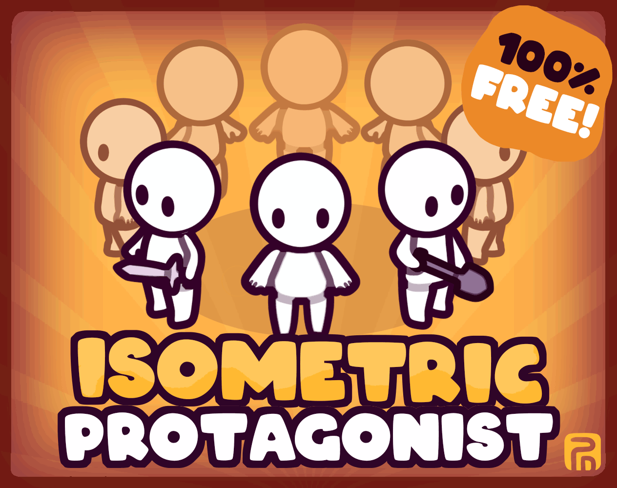 Isometric RPG Protagonist (Character) by Penzilla