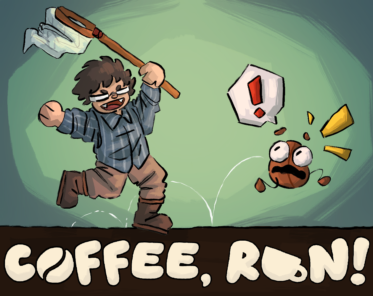 Coffee, Run! by Spectral Cat Games for Professional Project Showcase 2025 - itch.io