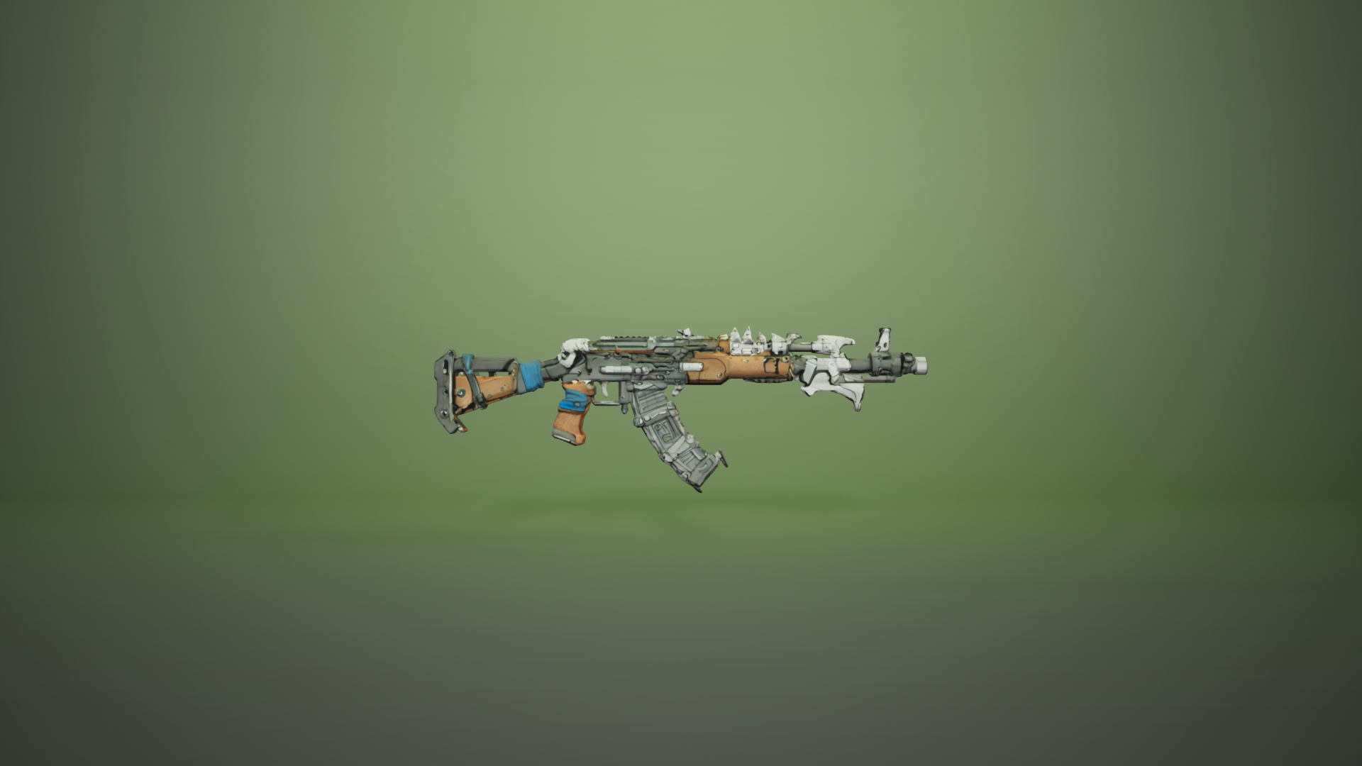 Steampunk AK Rifle - MK2 by Multicore AI