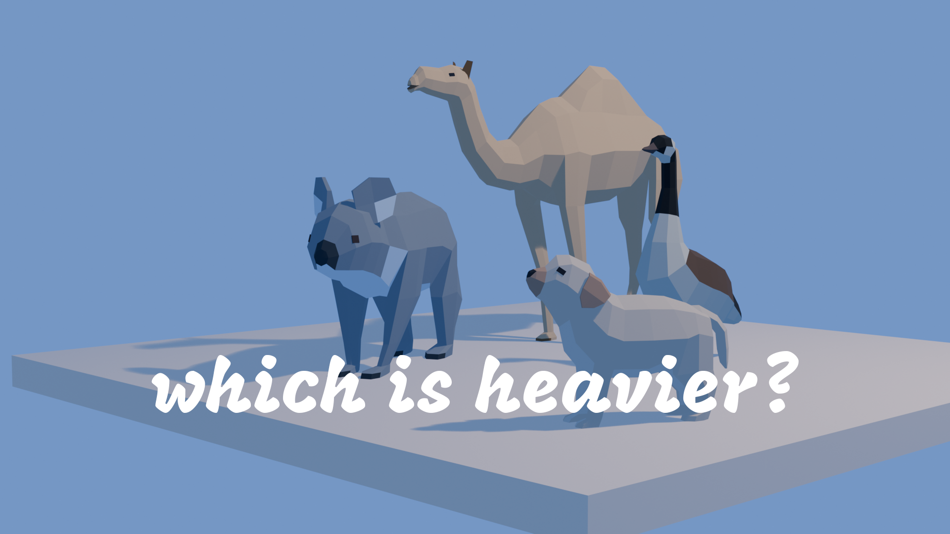which is heavier? by samgpu