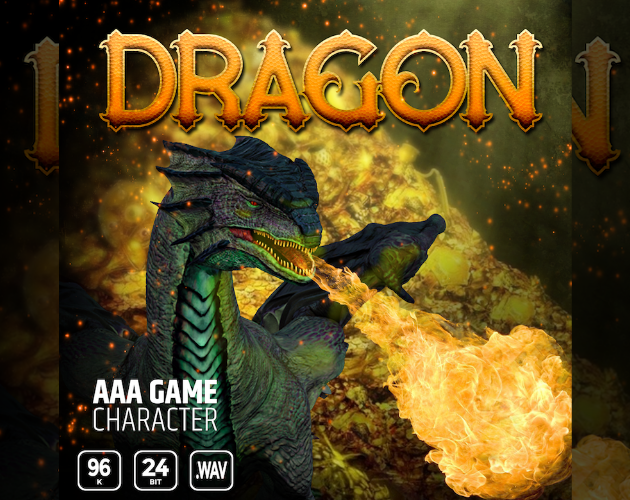 AAA Game Character Dragon by Epic Stock Media