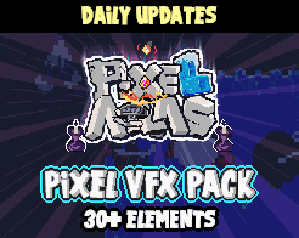 (FREE) DAILY UPDATES| PIXEL ATLAS | VISUAL EFFECTS PACK by Sangoro