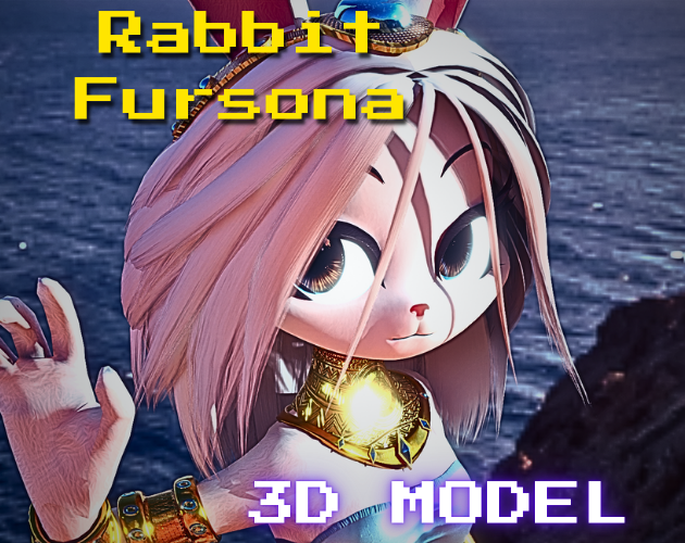 Rabbit Fursona | 3D Avatar by McPato