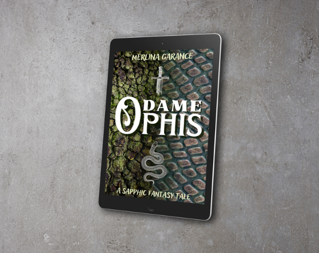 Dame Ophis - a sapphic fantasy tale by Merlina-Garance