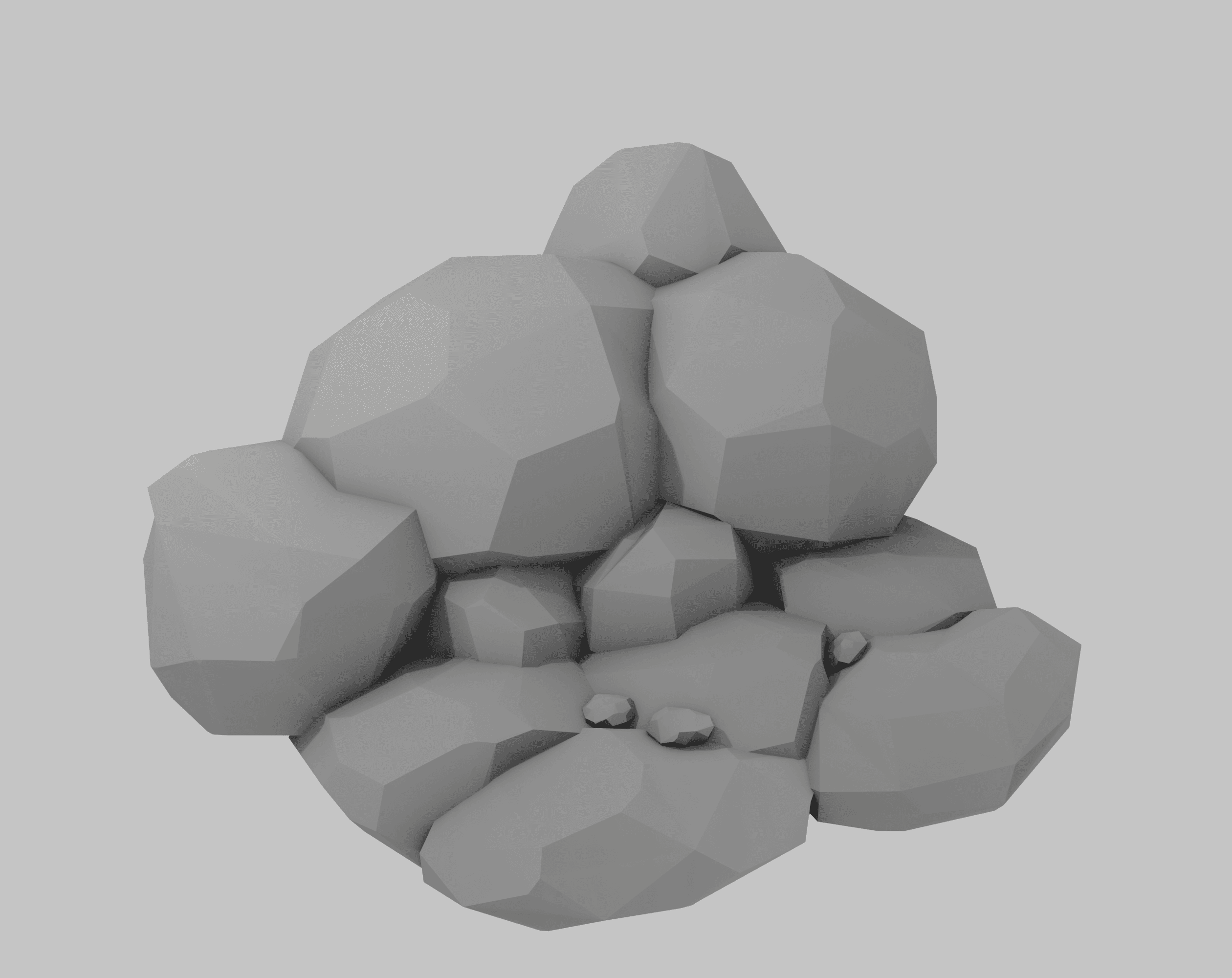 Free Low Poly Rocks by CrazyDrPants