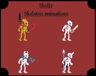 Skelly - Skeleton animations by Ondor-R