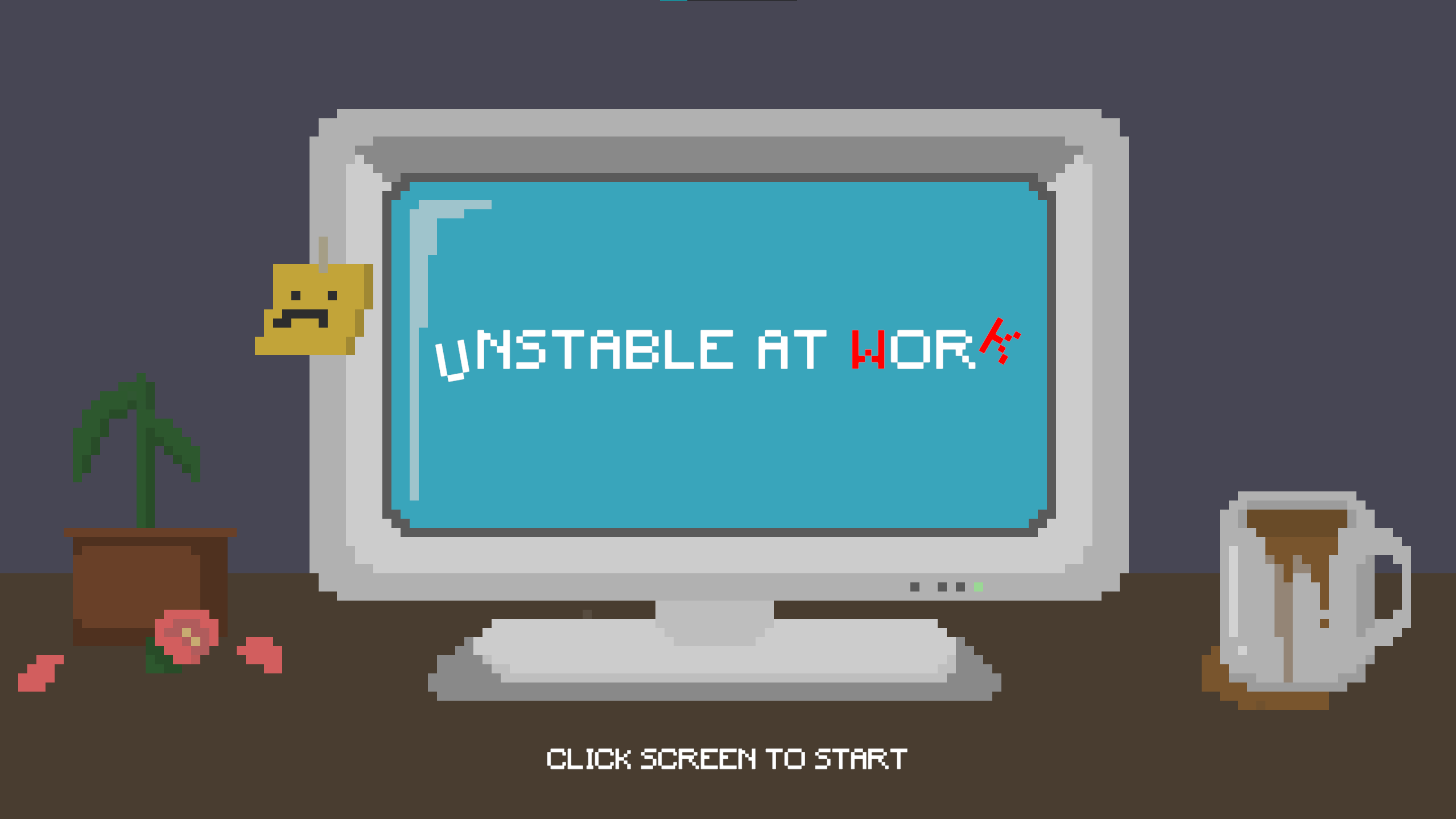 Unstable At Work by Leftbot for Tiny Embers Jam #001 - itch.io