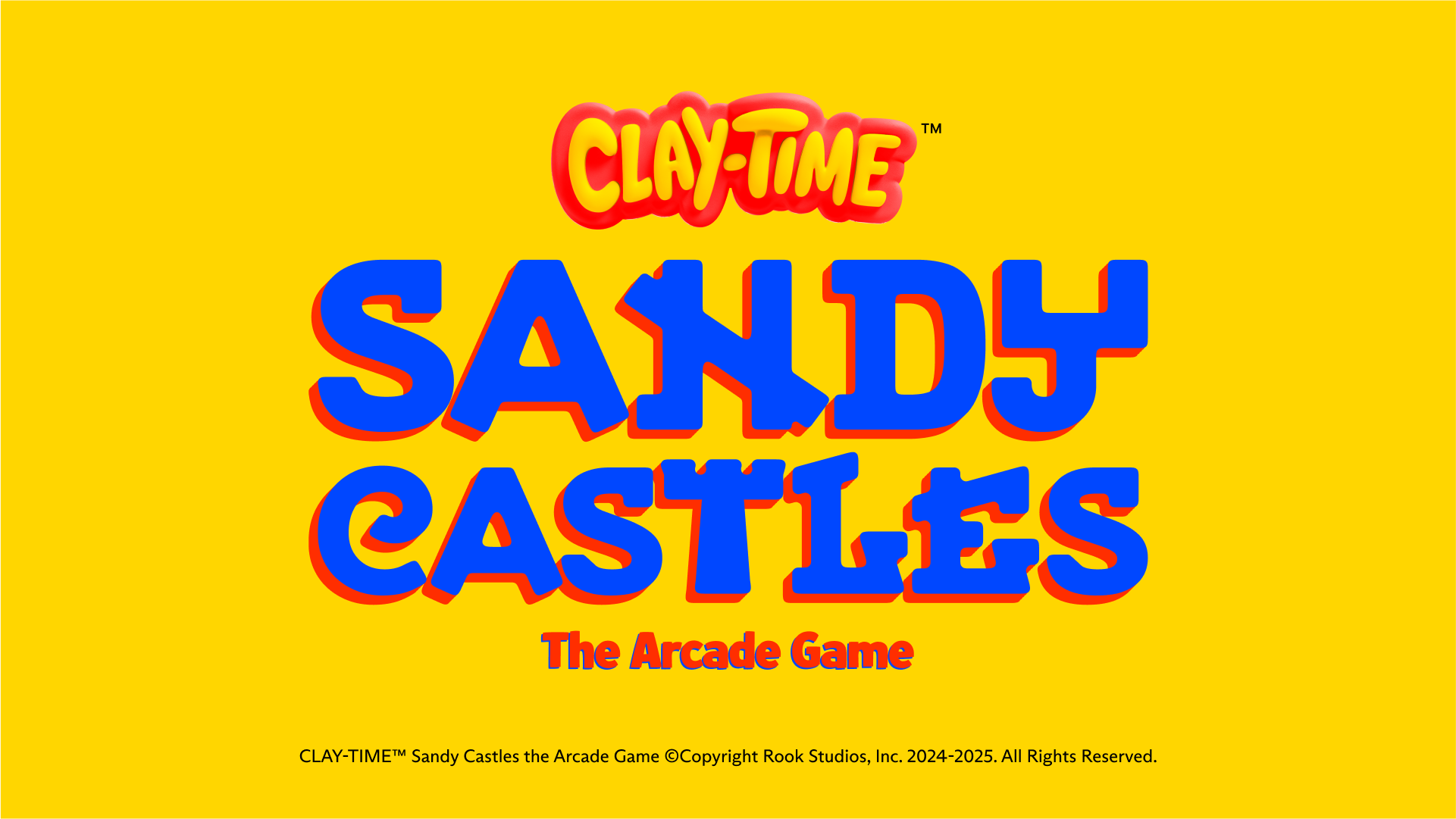 CLAY-TIME™ Sandy Castles - Arcade Game (2024) by Rook Studio