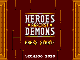 Heroes Against Demons (Sega Master System) by ichigo/2minds