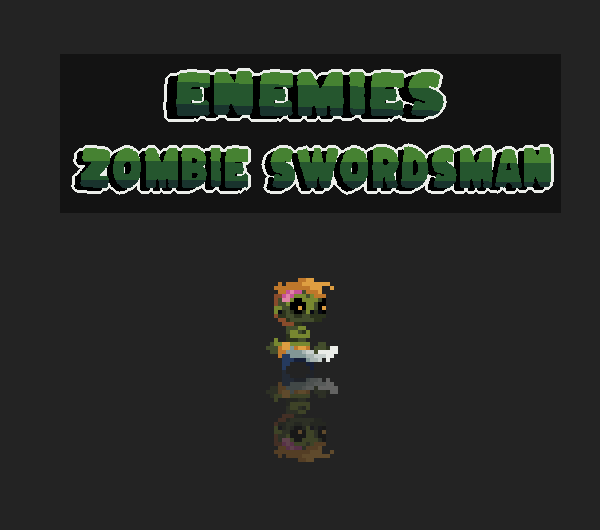 Enemies Series - Zombie Swordsman by Dead Pixels