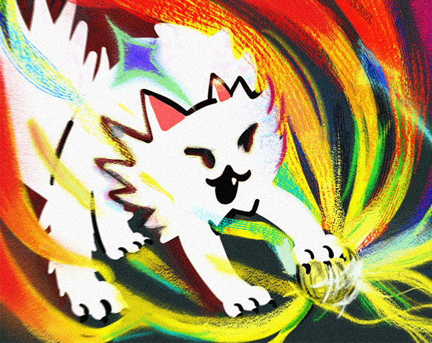 Electrikitty by skyemakesart, widemouthfrog1