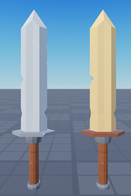 ROBLOX Sword Models LOW POLY by KalibRBX