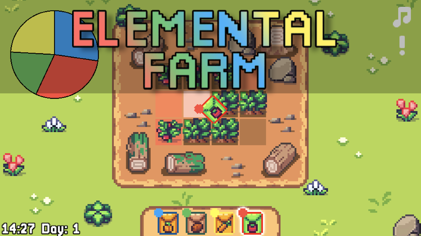 Elemental Farm by galemius for Gamedev.js Jam 2025 - itch.io