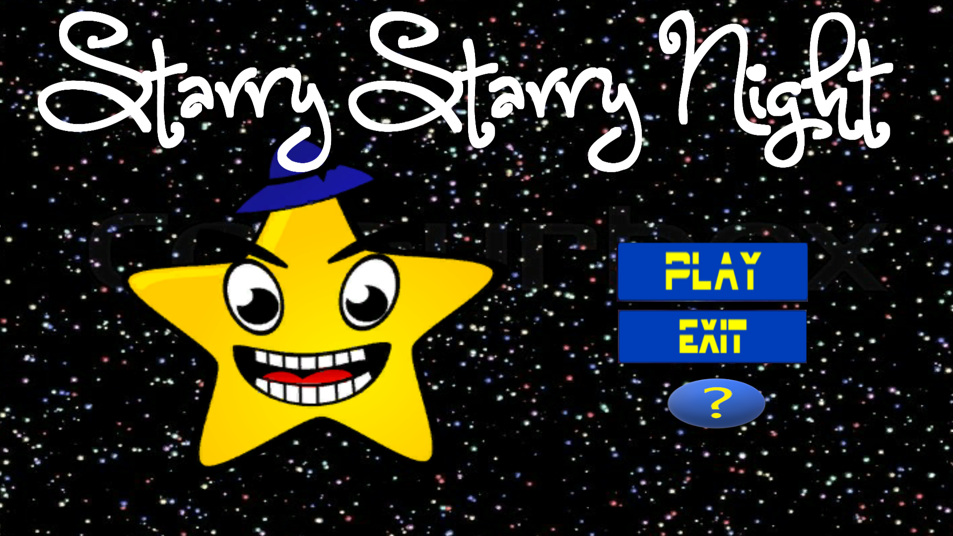 Starry Starry Night Game by jaikabeatrix