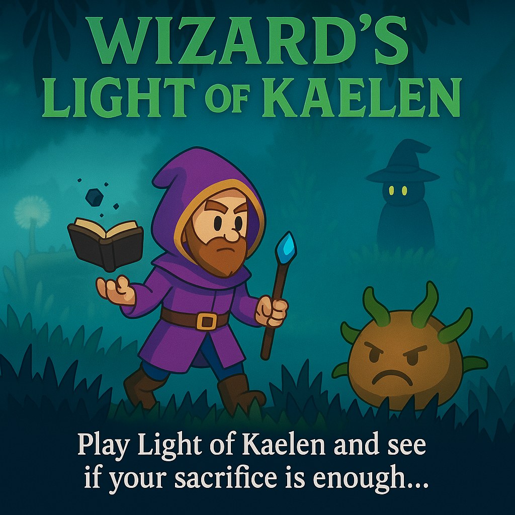 Rate Wizard's Light of Kaelen by beetlex for CvSU Student GODOT Game Jam - itch.io
