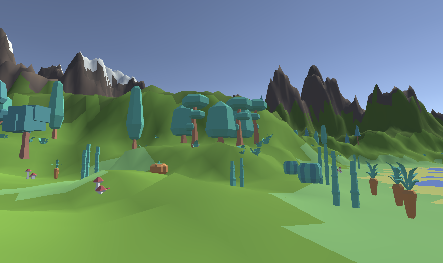 Procedural Generation of Ecosystem by zijianma