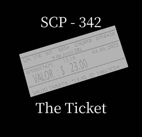 SCP-342 - The Ticket by Alex X, Galeb
