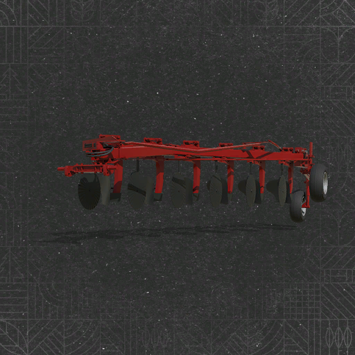 FS25 IH 720 Plow by E55 Modding