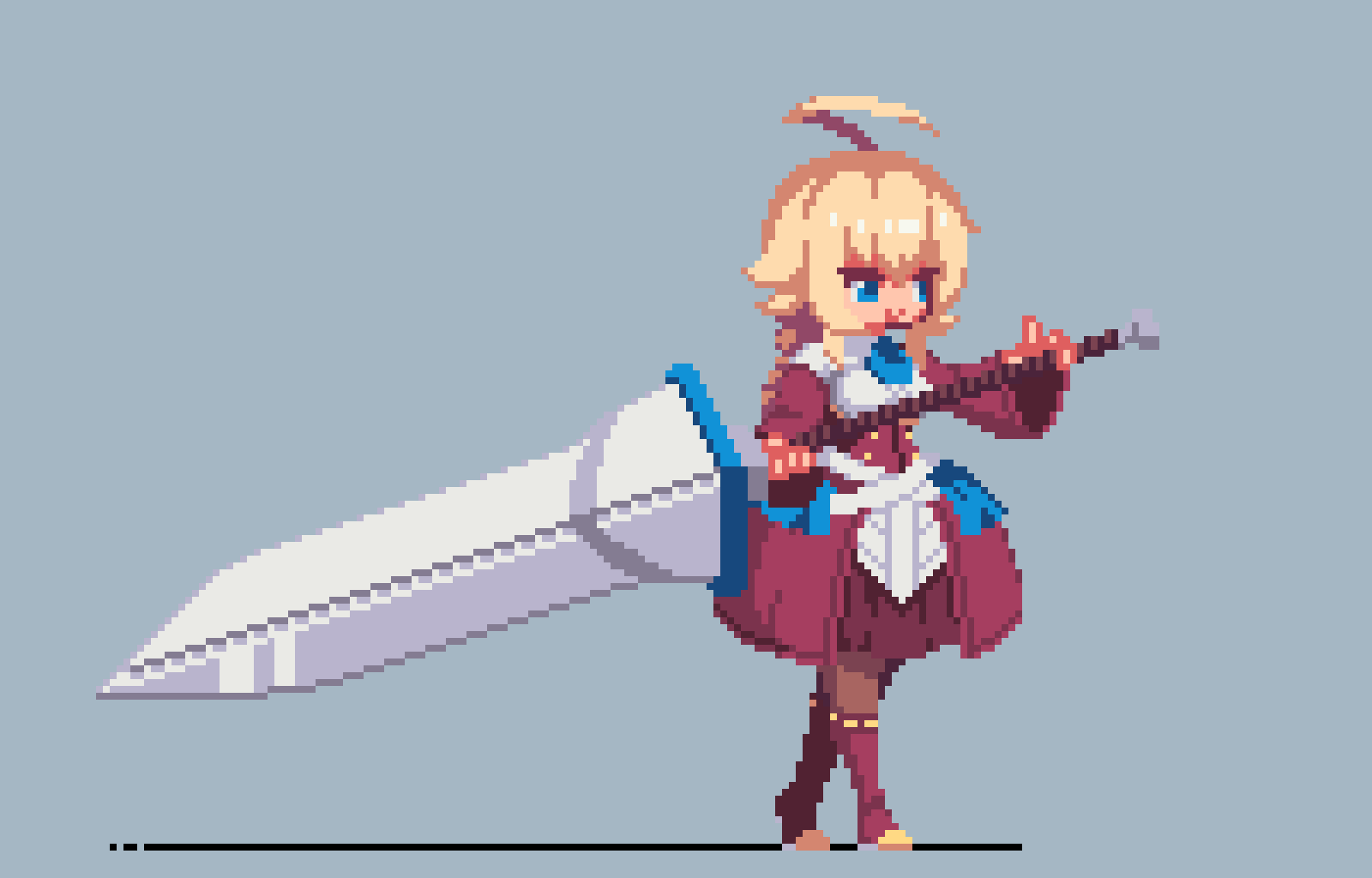 Sword Girl by Nixxsz