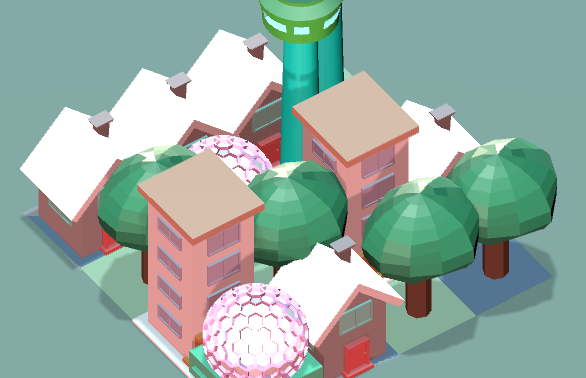 Mini City Game by Jonn Mire