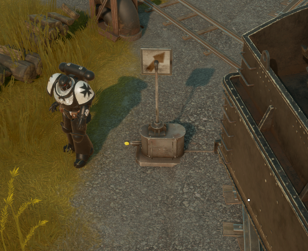 Foxhole: Better Rail Switch Sign by Danetello