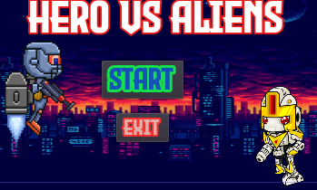HERO VS ALIENS by Abdulrahman@1122