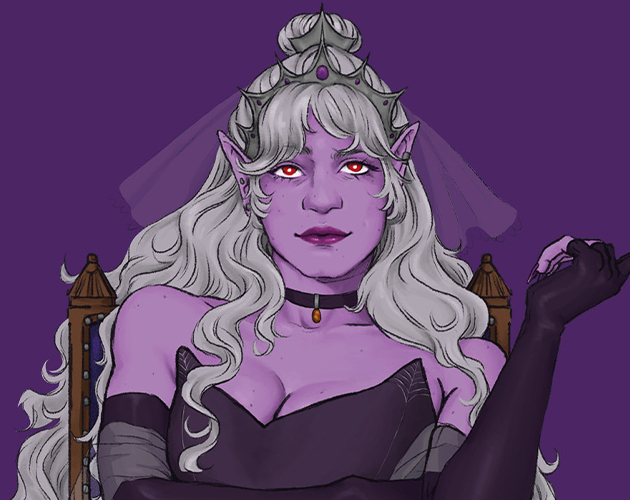 A Squad of Drow - A Silk & Dagger Zine by chaospyromancy