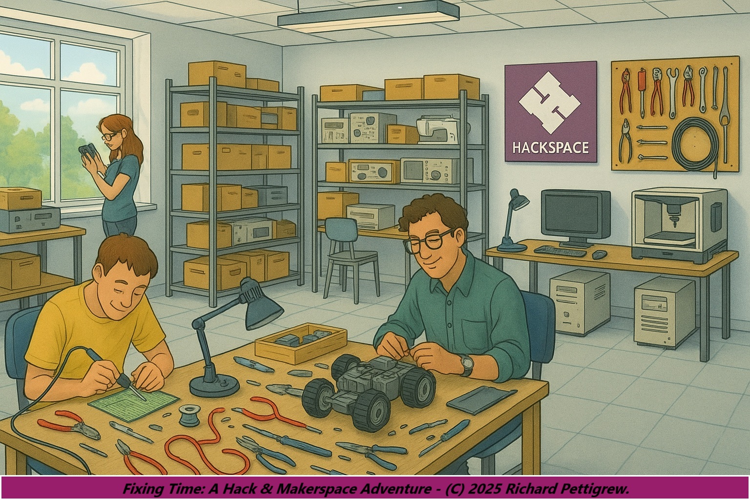 Minor bug fix - Fixing Time: A Hack & Makerspace Adventure (TALP) by Richard Pettigrew