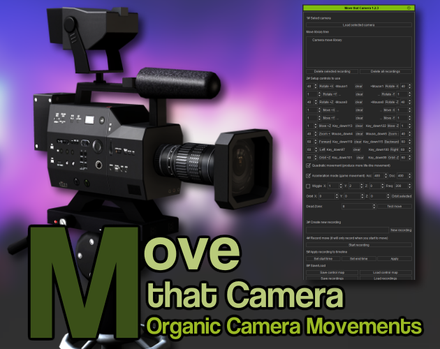 Move that Camera (iClone7-8 Plugin) by The any Key