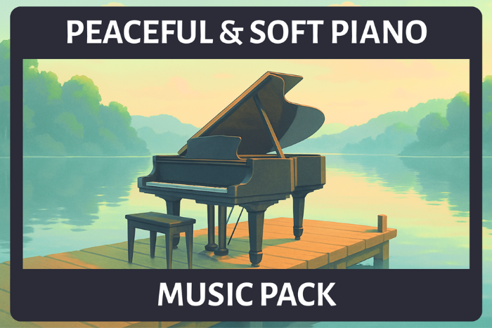 Peaceful & Soft Piano - Gentle Piano Themes by Tonoro Audio