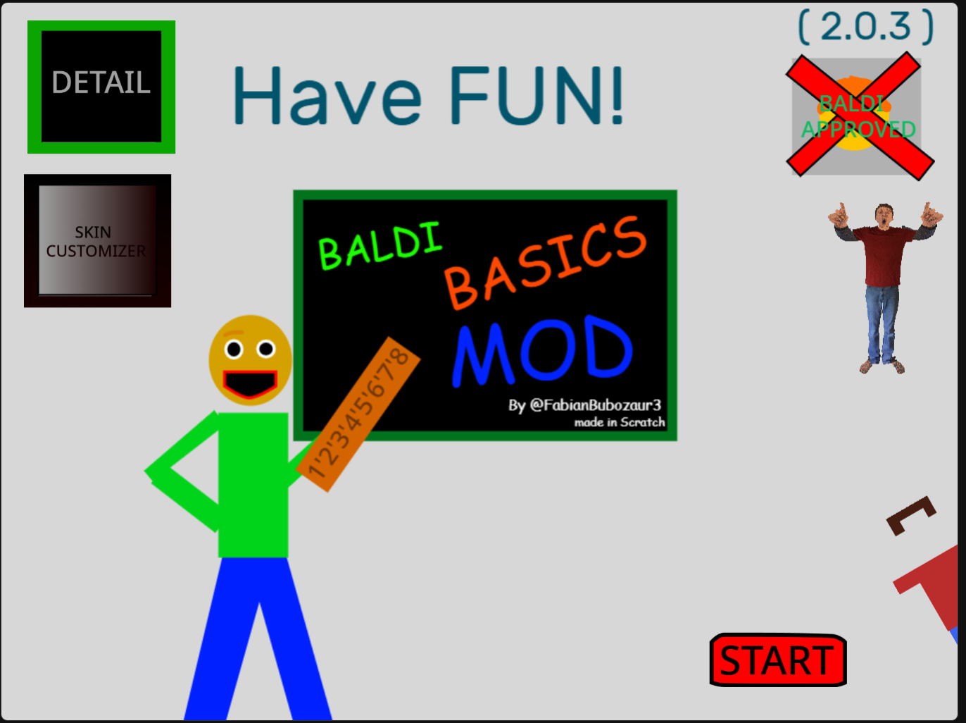 Baldi Basics Mod! by FabianBubozaur3