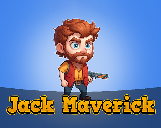 Jack Maverick - 2D Animated Character (Spriter) by Gamelauncher Shop