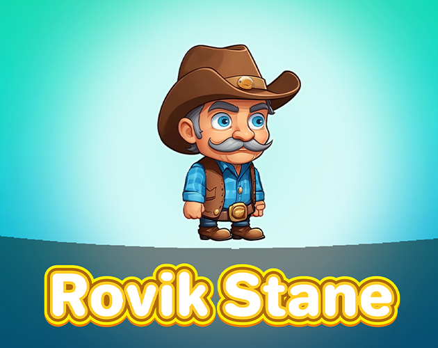 Rovik Stane - 2D Animated Character (Spriter) by Gamelauncher Shop