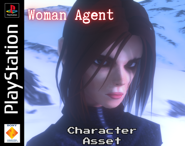 Female Agent | PSX Character Asset by McPato