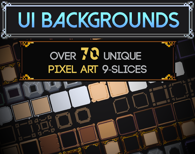 Ui Background 9-Slices Vol. 1 by ome6a1717