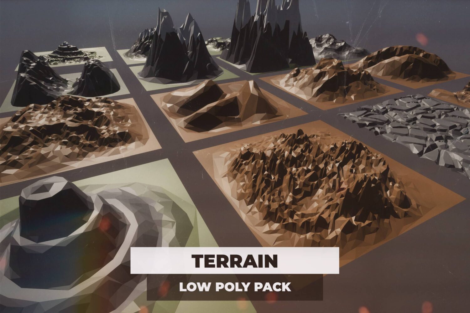 Low Poly Terrain Pack by Eldamar Studio
