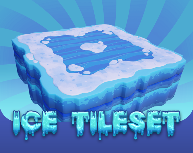 3D Ice Tileset by WizP