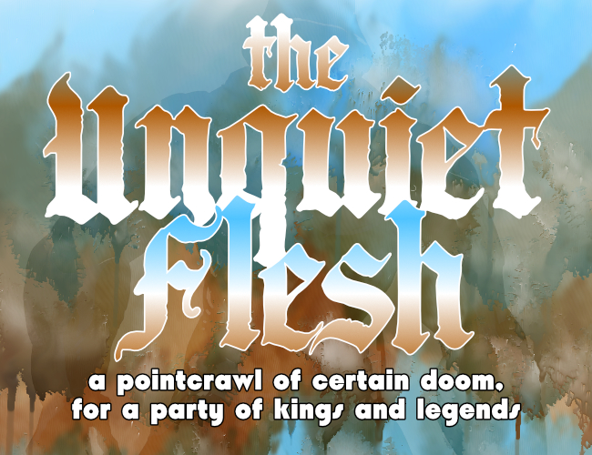 The Unquiet Flesh by Katt Kirsch